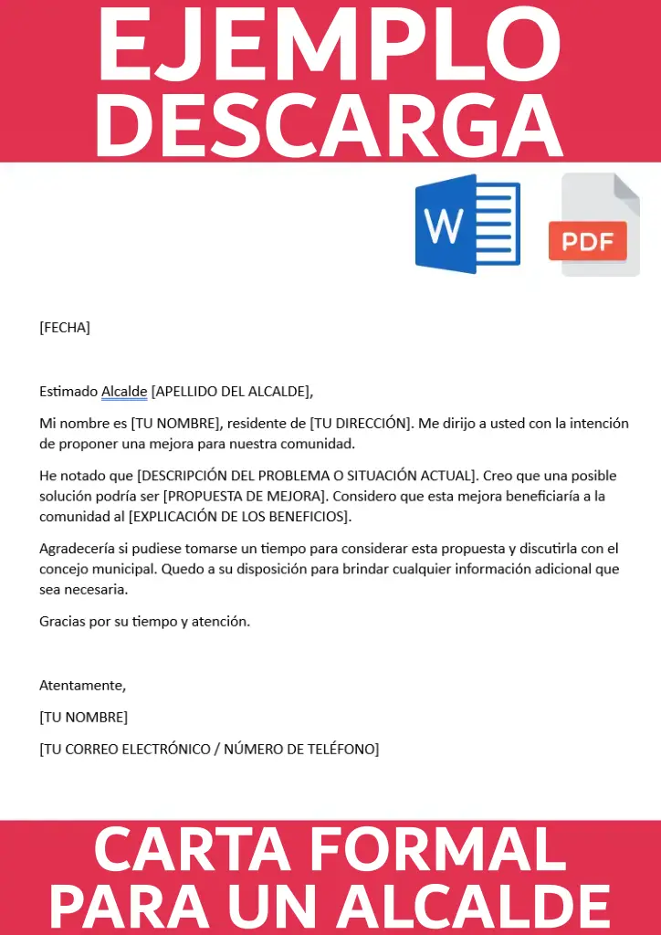 Carta Formal | Ejemplos Y Modelos Para Descargar Gratis